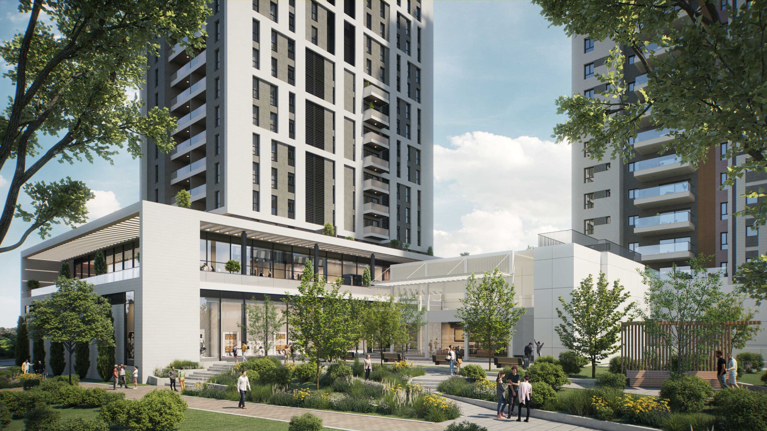 BSTowers פרויקט הקריה האקדמית | פרויקט מגורים חדש בפתח תקווה