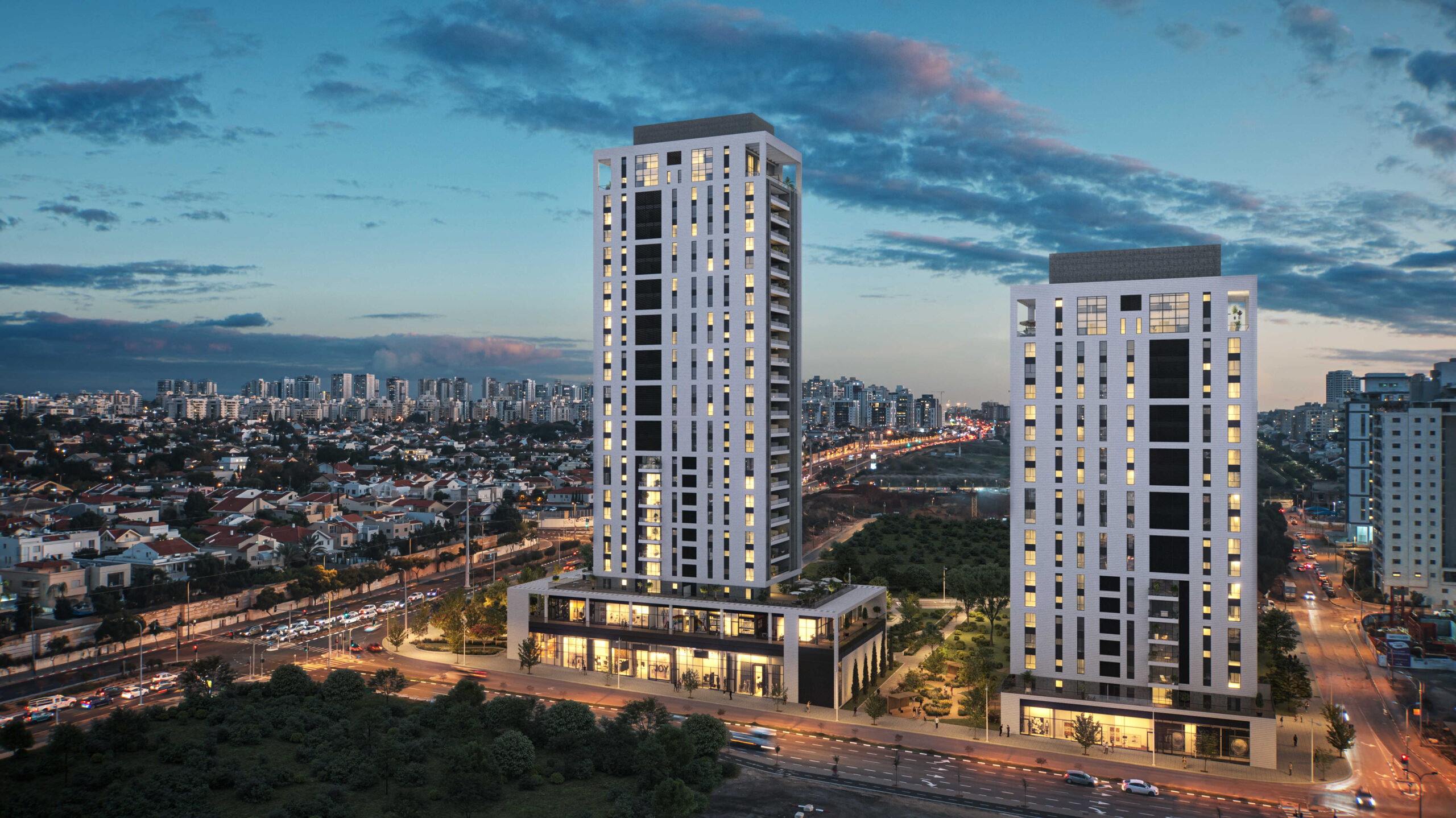 BSTowers פרויקט הקריה האקדמית | פרויקט מגורים חדש בפתח תקווה