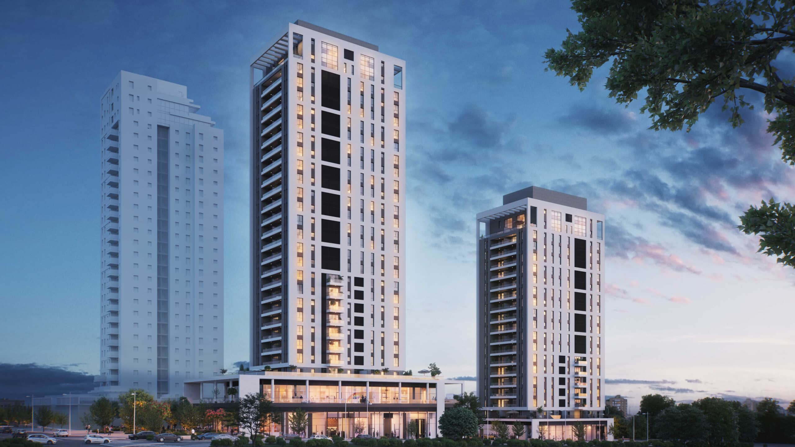 BSTowers פרויקט הקריה האקדמית | פרויקט מגורים חדש בפתח תקווה